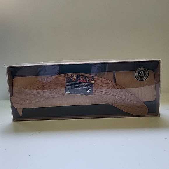 Murra Wolka Creations | Other | Handcrafted Australian Aboriginal Boomerang | Poshmark